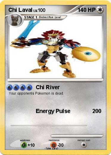 Pokémon Chi Laval - Chi River - My Pokemon Card