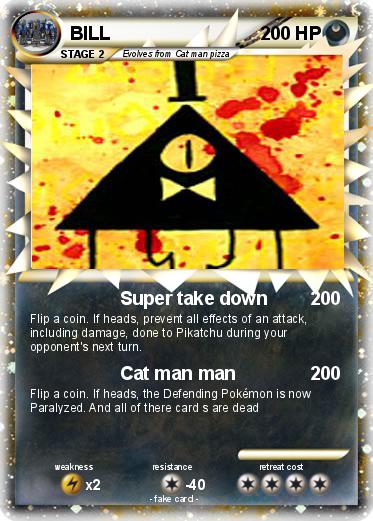 Pokémon BILL 1023 1023 - Super take down - My Pokemon Card