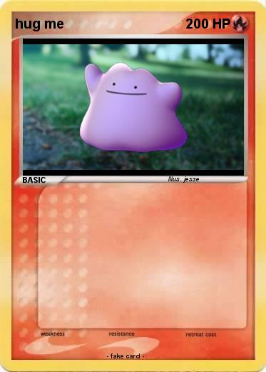 Pokémon hug me 8 8 - My Pokemon Card