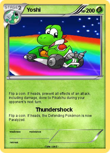 Pokémon Yoshi 3511 3511 - Thundershock - My Pokemon Card