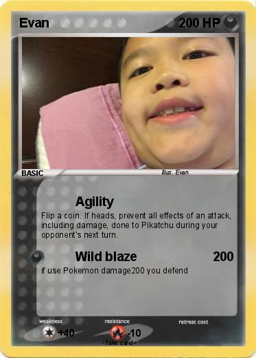 Pokémon Evan 593 593 - Agility - My Pokemon Card