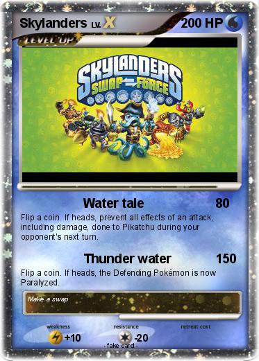 Pokémon Skylanders 164 164 - Water tale - My Pokemon Card