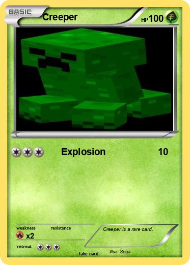 Pokémon Creeper 7161 7161 - Explosion - My Pokemon Card