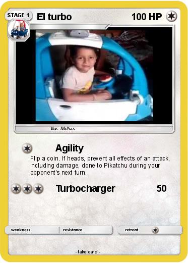 Pokémon El turbo - Agility - My Pokemon Card