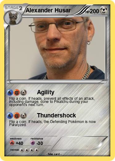 Pokémon Alexander Husar - Agility - My Pokemon Card