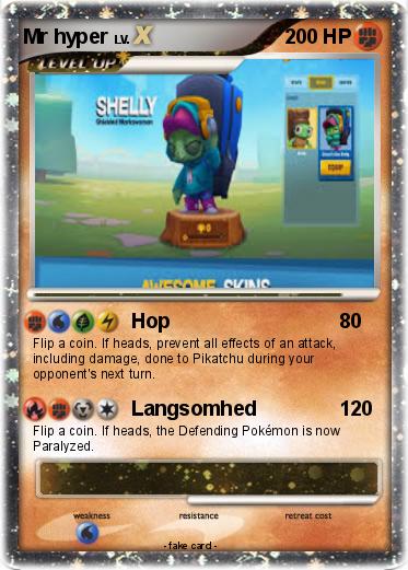 Pokémon Mr hyper - Hop - My Pokemon Card