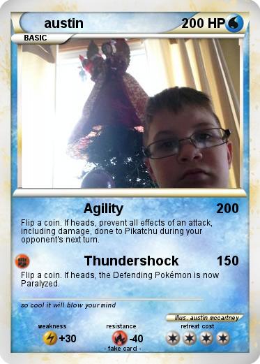 Pokémon austin 661 661 - Agility - My Pokemon Card