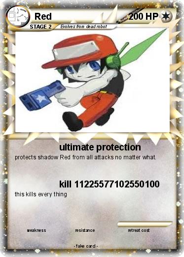 Pokémon Red 2644 2644 - ultimate protection - My Pokemon Card