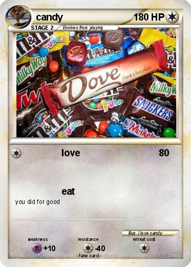 Pokémon candy 40 40 - love - My Pokemon Card