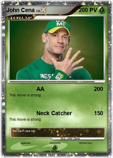 Pokémon John Cena 4341 4341 - AA - Ma carte Pokémon