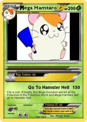 Pokémon ega Hamtaro - Go To Hamster Hell - My Pokemon Card