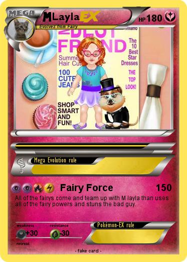 Pokémon Layla 122 122 - Fairy Force - My Pokemon Card