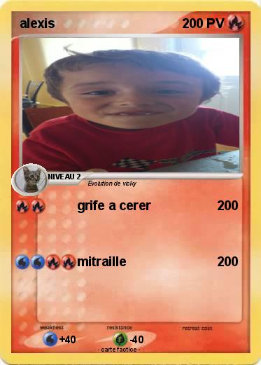 Pokémon alexis 421 421 - grife a cerer - Ma carte Pokémon