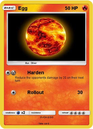 Pokémon Egg 559 559 - Harden - My Pokemon Card