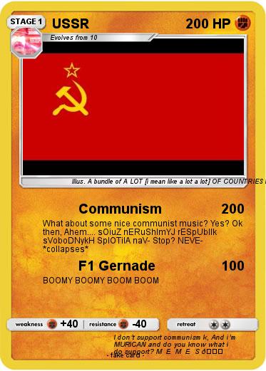 Pokémon USSR 22 22 - Communism - My Pokemon Card
