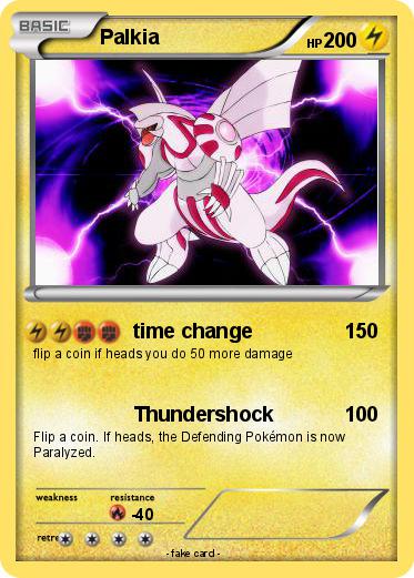 Pokémon Palkia 3923 3923 - time change - My Pokemon Card