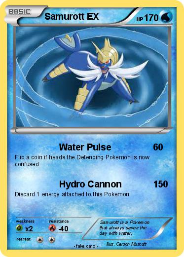 Pokémon Serperior EX 30 30 - Water Pulse - My Pokemon Card