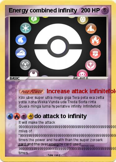 Pokémon Energy combined infinity - Increase attack infinitefold - My ...