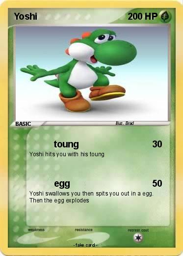 Pokémon Yoshi 1329 1329 - toung - My Pokemon Card
