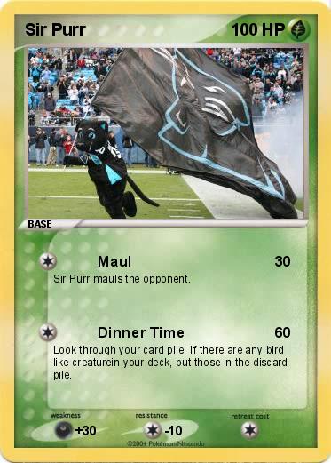 Pokémon Sir Purr - Maul - My Pokemon Card