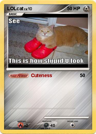 Pokémon LOLcat 47 47 - Cuteness - My Pokemon Card