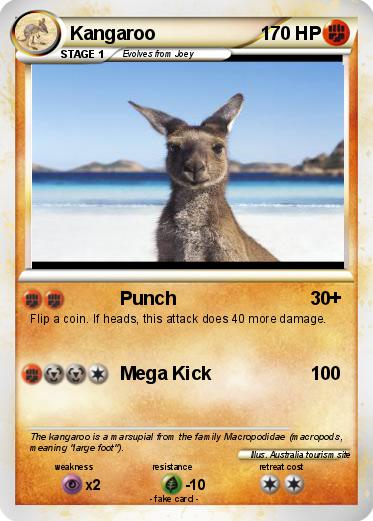 Pokémon Kangaroo 52 52 - Punch - My Pokemon Card