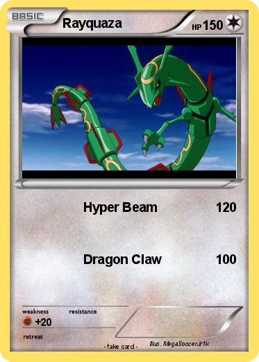 Pokémon Rayquaza 7980 7980 - Hyper Beam - My Pokemon Card