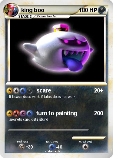 Pokémon king boo 293 293 - scare - My Pokemon Card