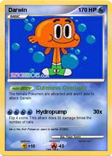 Pokémon Darwin 67 67 - Cuteness Overload - My Pokemon Card