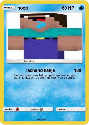 Pokémon noob 1472 1472 - lachend kakje - My Pokemon Card