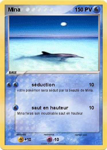 Pokémon Mina 2 2 - séduction - Ma carte Pokémon