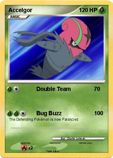 Pokémon Accelgor 21 21 - Double Team - My Pokemon Card