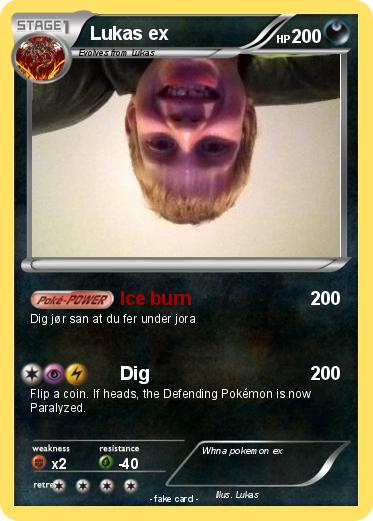 Pokémon Lukas ex 1 1 - Ice burn - My Pokemon Card