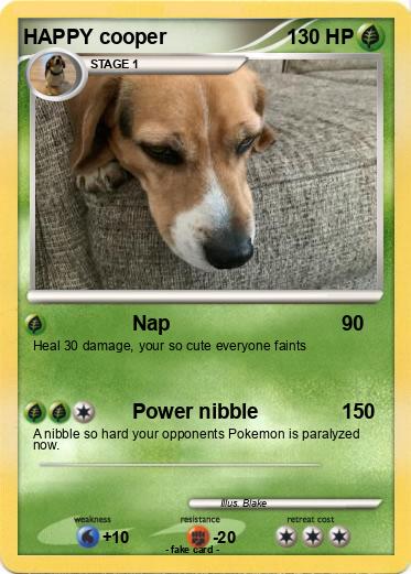 Pokémon HAPPY cooper - Nap - My Pokemon Card
