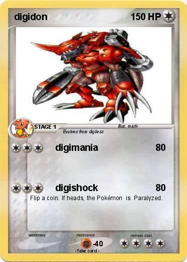 Pokémon digidon - digimania - My Pokemon Card