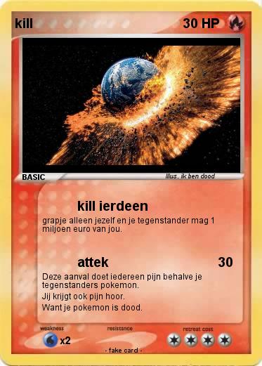 Pokémon kill 548 548 - kill ierdeen - My Pokemon Card