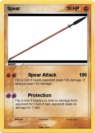 Pokémon Spear 47 47 - Spear Attack - My Pokemon Card