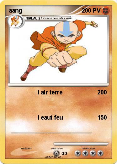 Pokémon aang 263 263 - l air terre - Ma carte Pokémon
