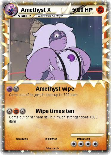 Pokémon Amethyst X 50 50 - Amethyst wipe - My Pokemon Card