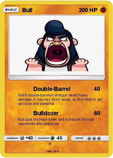 Pokémon Bull 307 307 - Double-Barrel - My Pokemon Card