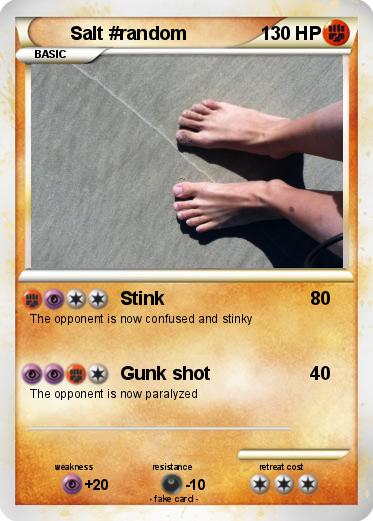 Pokémon Salt random - Stink - My Pokemon Card
