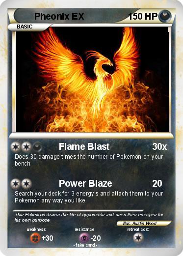 Pokémon Pheonix EX 3 3 - Flame Blast - My Pokemon Card