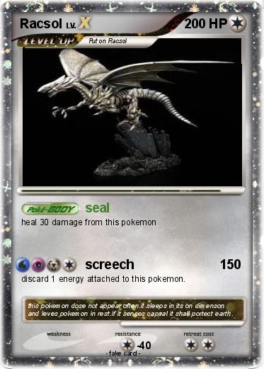 Pokémon Racsol - seal - My Pokemon Card