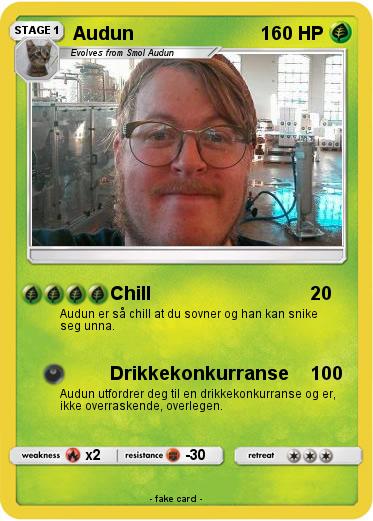 Pokémon Audun 1 1 - Chill - My Pokemon Card