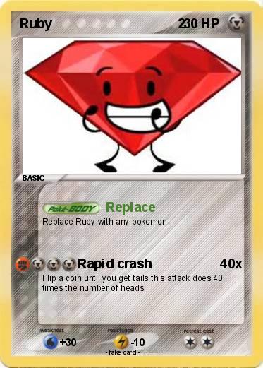 Pokémon Ruby 2 1 1 - Replace - My Pokemon Card
