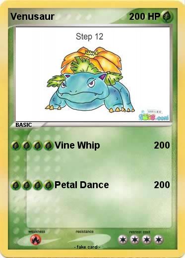 Pokémon Venusaur 1045 1045 - Vine Whip - My Pokemon Card