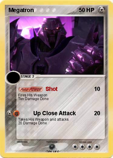 Pokémon Megatron 418 418 - Shot - My Pokemon Card