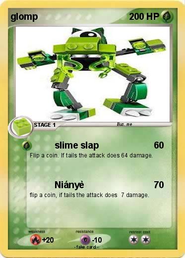 Pokémon glomp 8 8 - slime slap - My Pokemon Card