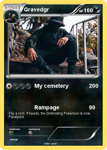 Pokémon Gravedgr - My cemetery - My Pokemon Card