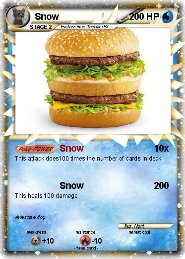 Pokémon Snow 760 760 - Snow - My Pokemon Card